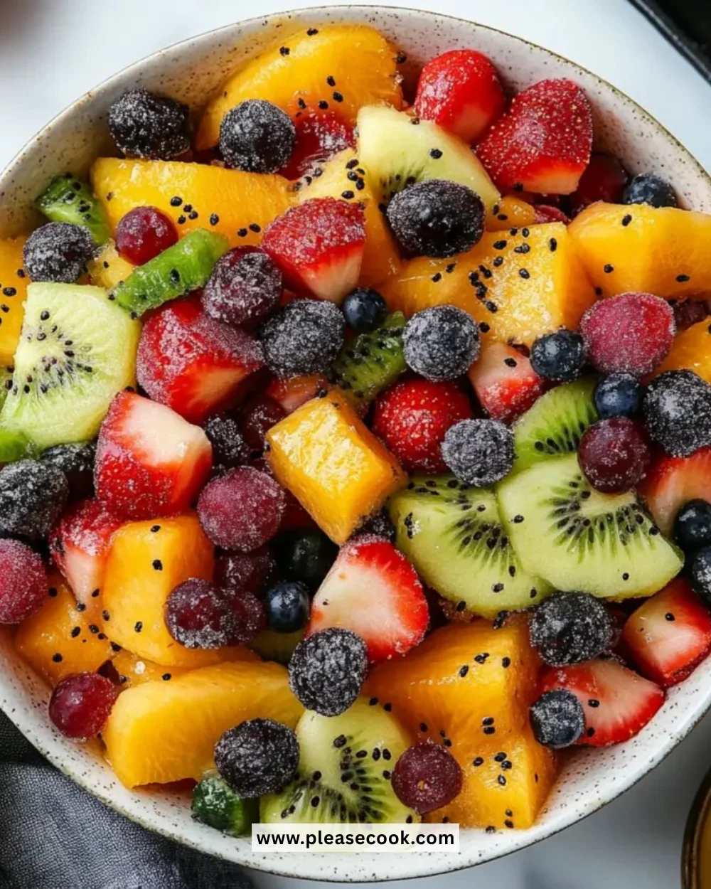 Festive Winter Fruit Salad