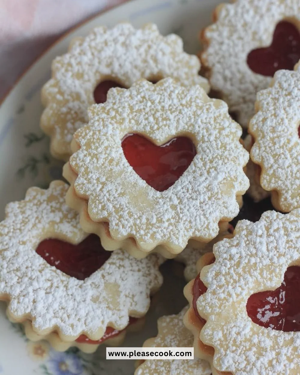 Soft and Sweet Linzer Cookies - Baking with Blondie